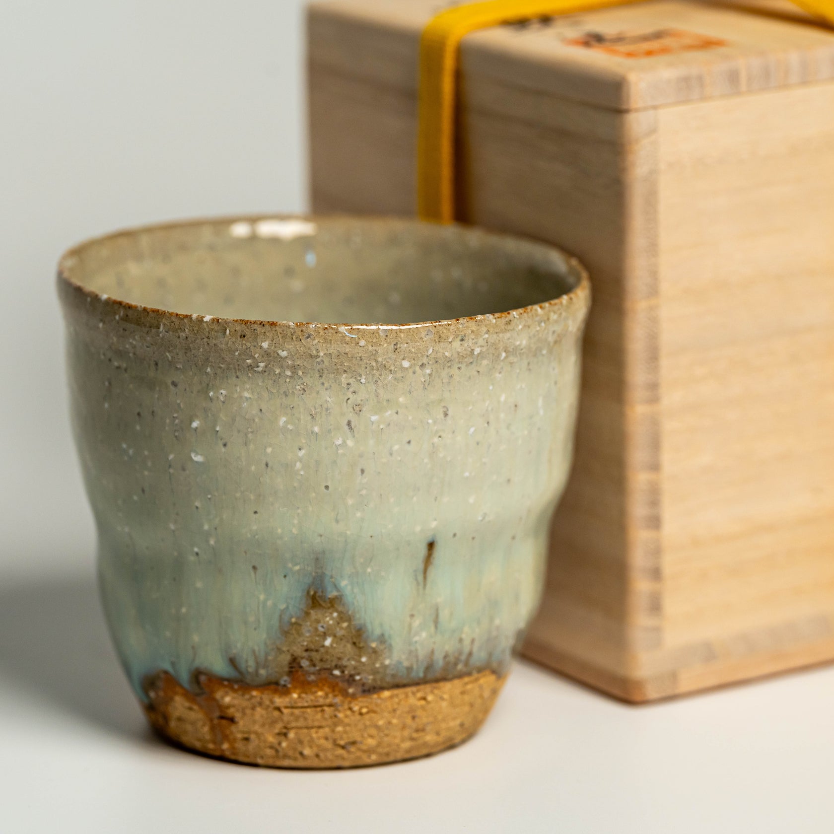 Handmade Japanese Ceramic Hagi Yaki Shochu Cup – OKAERI Australia